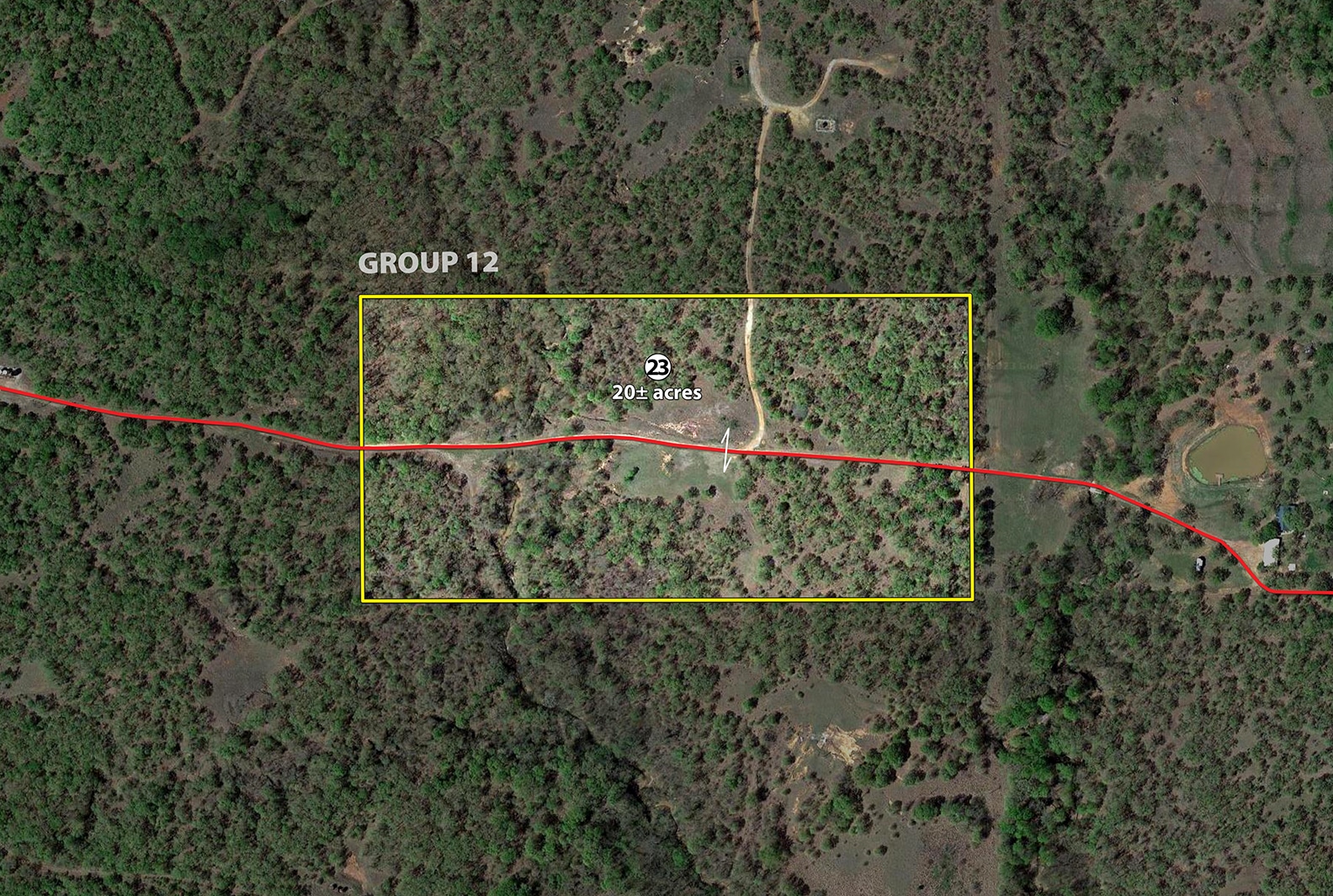 LAND AUCTION - 1221+/- ACRES OFFERED IN 30 TRACTS IN STEPHENS, GARVIN ...
