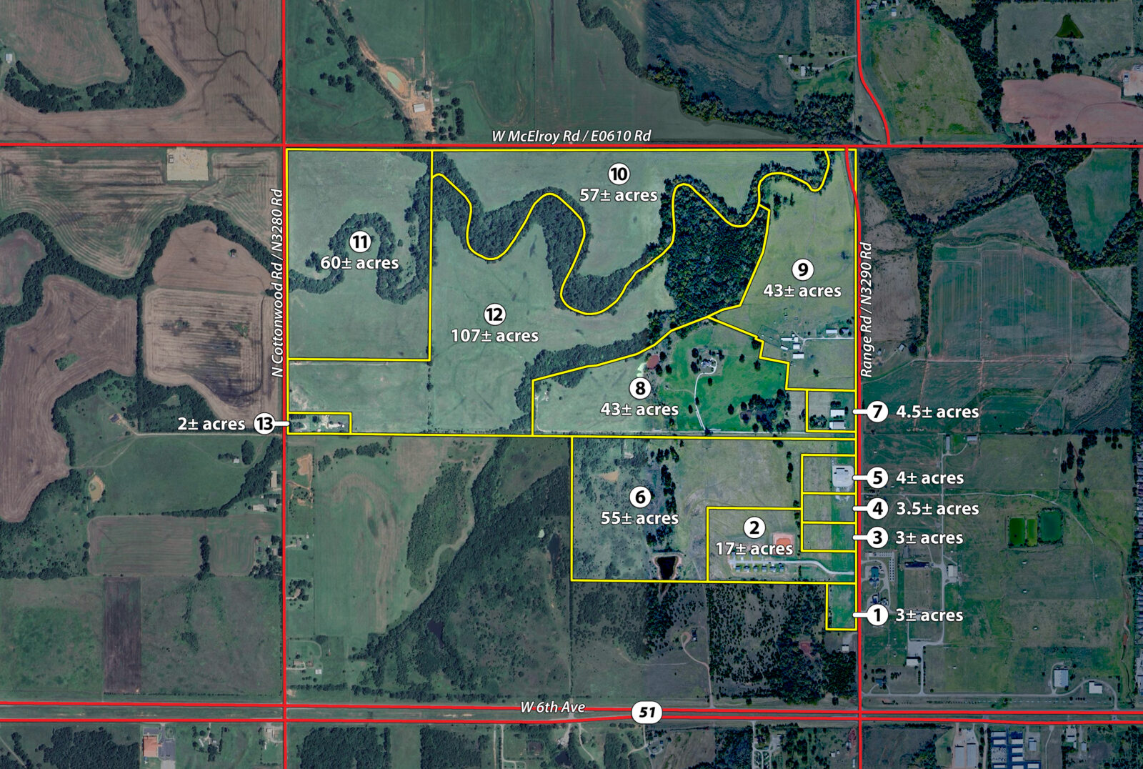 STILLWATER, OKLAHOMA AUCTION - 13 HOMES, COMMERCIAL BUILDINGS, FERTILE ...