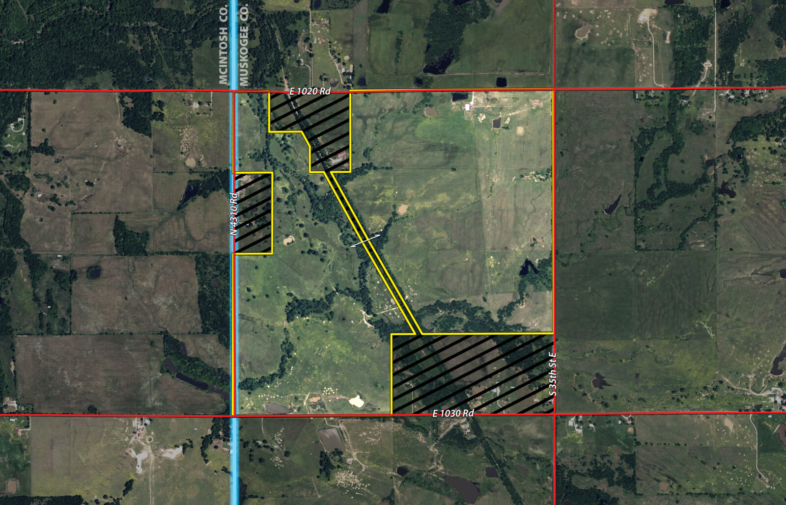 LAND FOR SALE - 496+/- ACRES - NEAR THE 1-40 CORRIDOR & WARNER ...